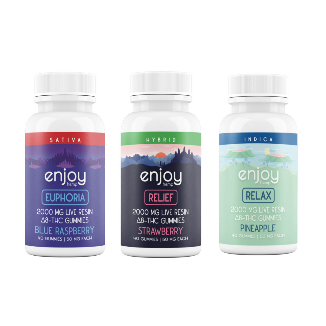 Enjoy Hemp Delta 8 THC Gummies | Dunedin Hemp Company